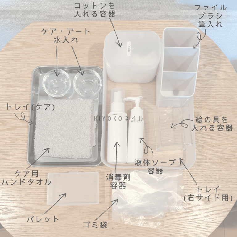 ネイリスト検定3級に必要な道具一式って？100均多めでおすすめネイル道具を紹介 | ひよこのネイル検定攻略ブログ